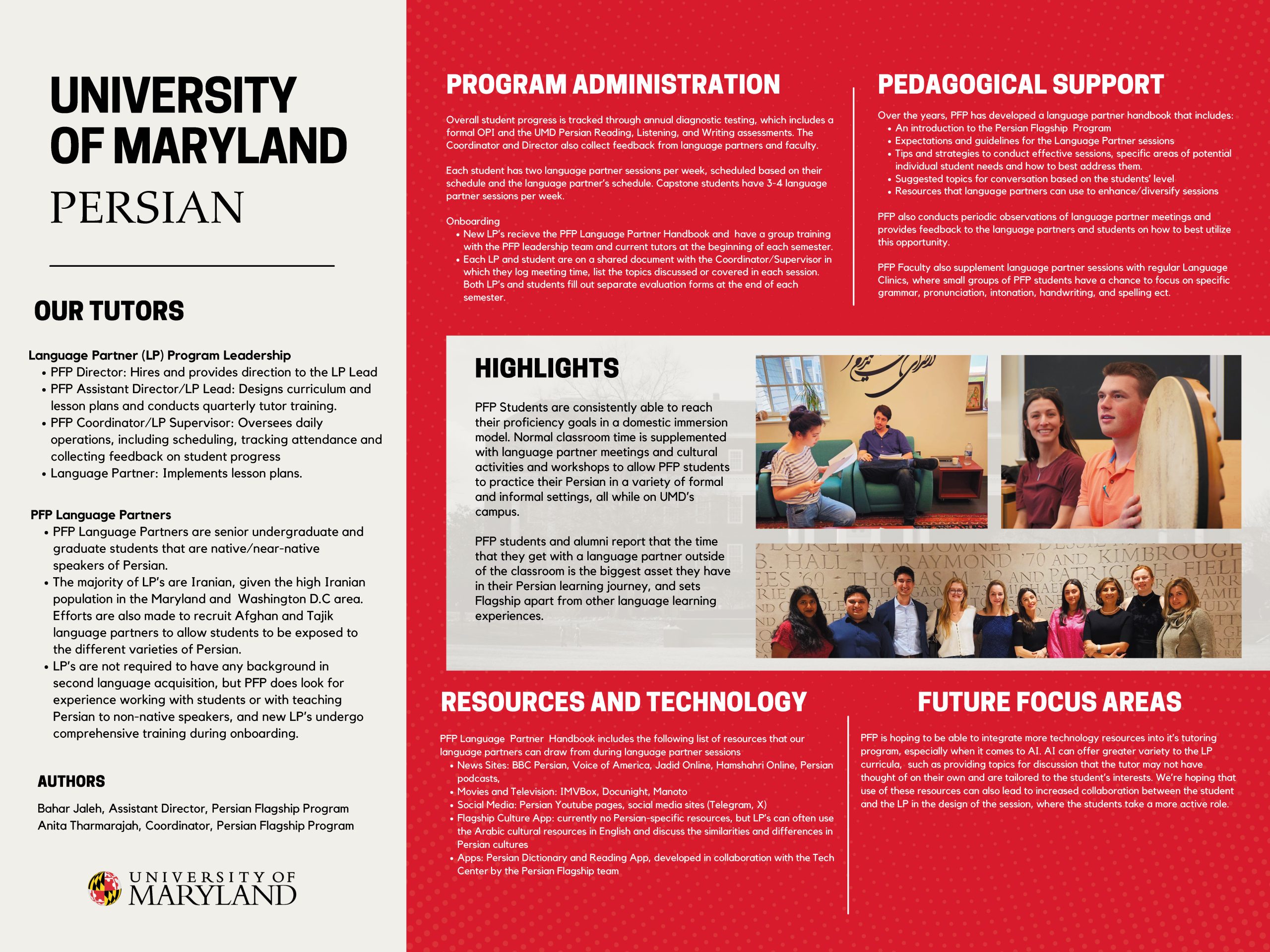 Tutoring Summit Poster Gallery | Tech Center